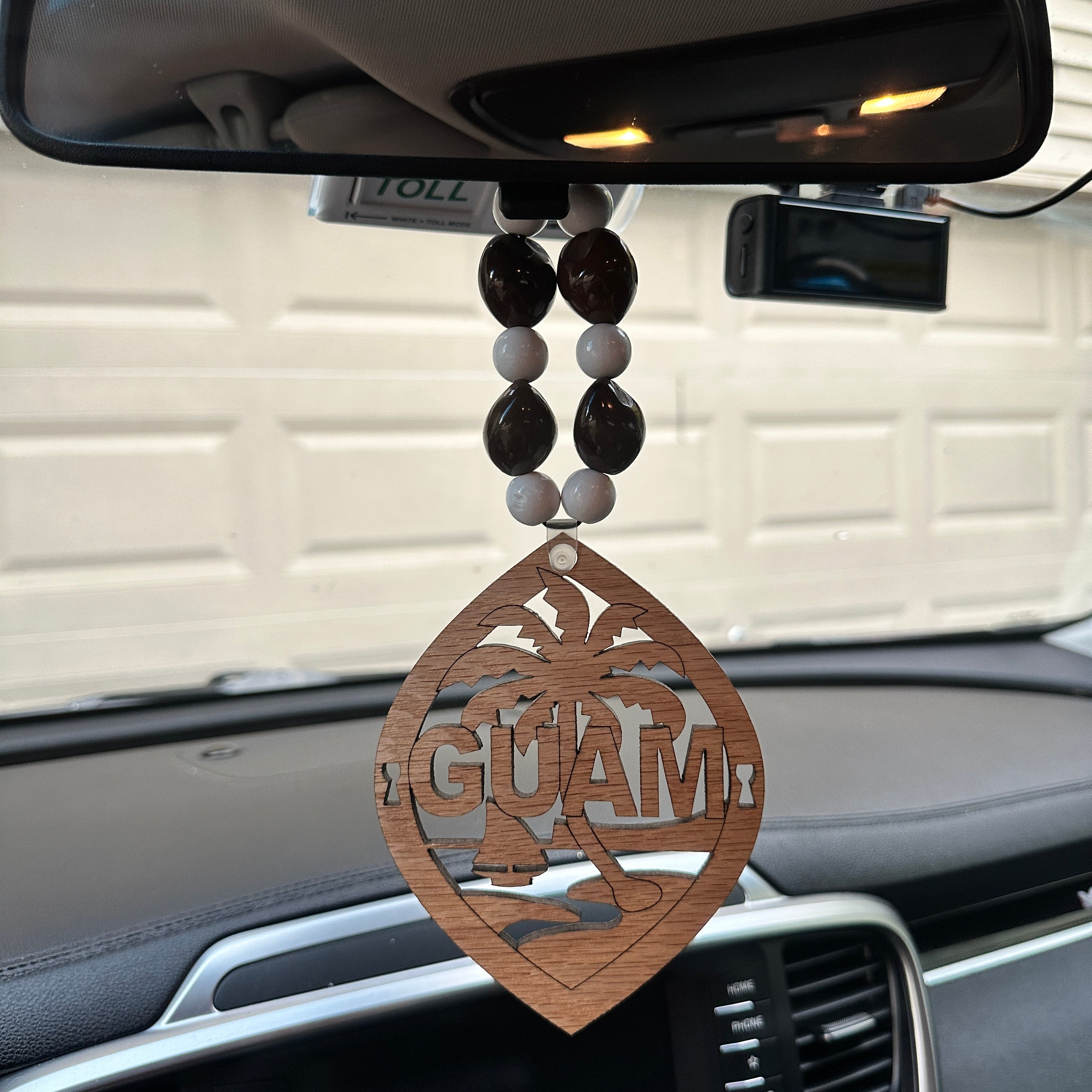 Guam Rear View Mirror Ornament - Taga Stone Customs